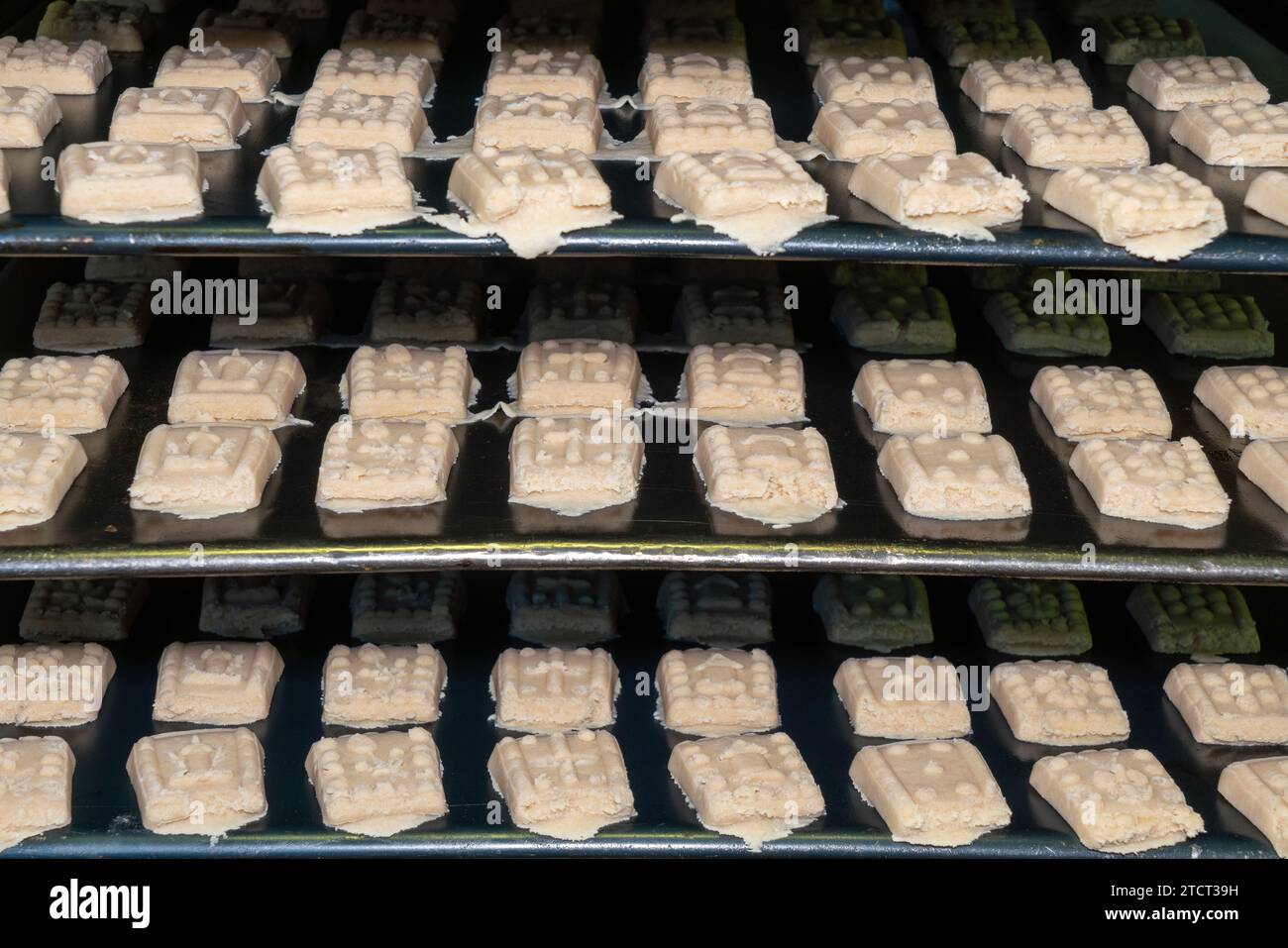 Freshly baked chocolate gingerbread cookies hi-res stock photography ...