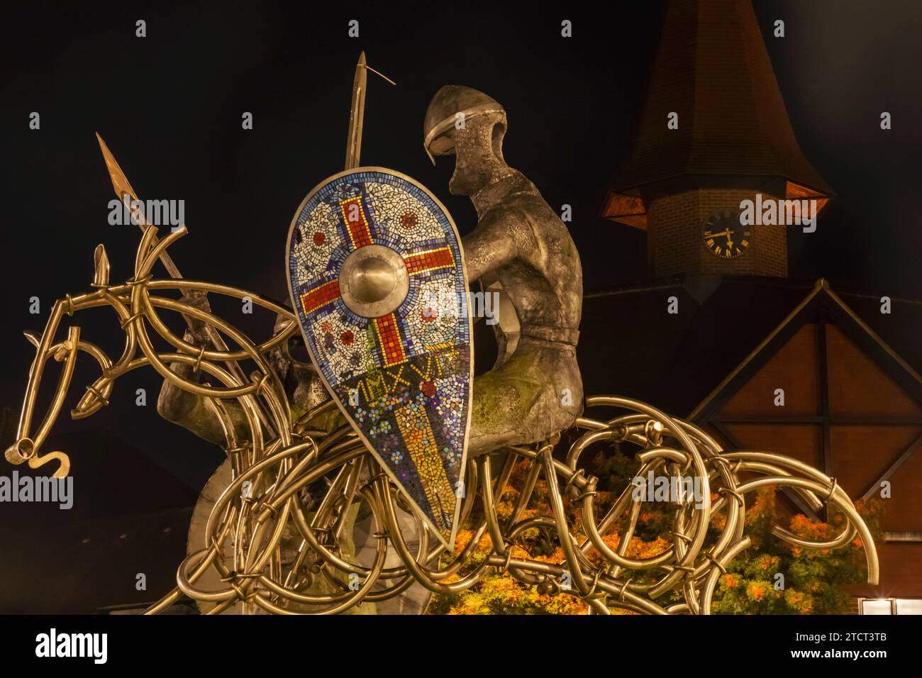 England, East Sussex, Battle, The 1066 Battle of Hastings Memorial ...