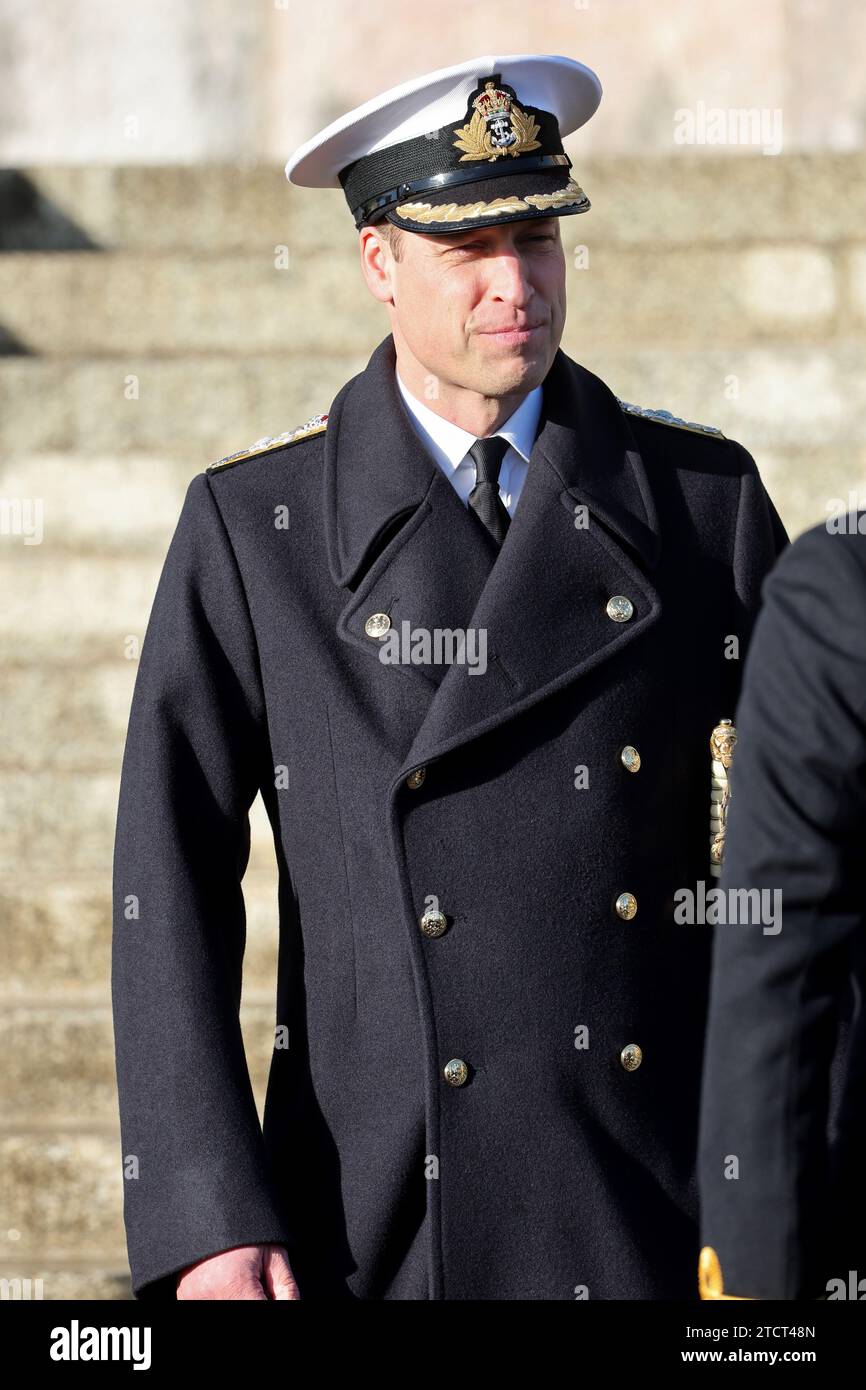 The Prince of Wales attends the Lord High Admiral's Divisions at the ...