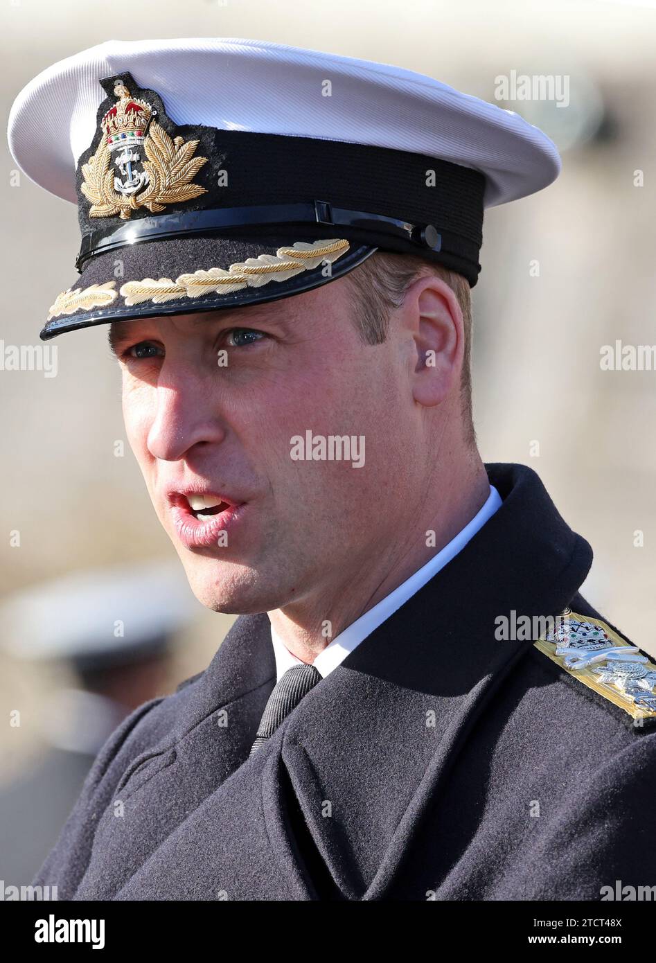 The Prince of Wales attends the Lord High Admiral's Divisions at the ...