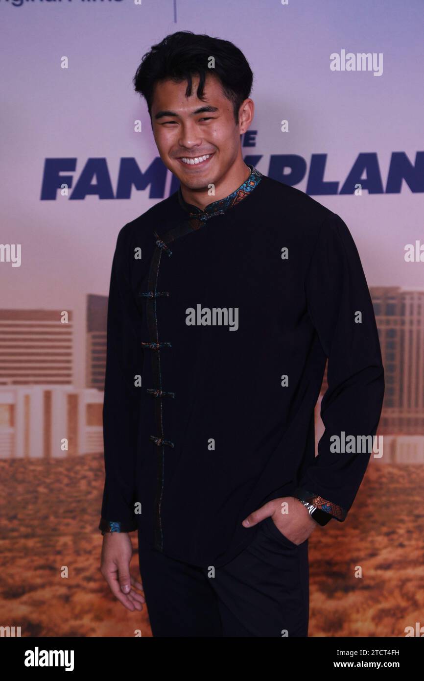 Las Vegas, United States. 13th Dec, 2023. Ray Kam attends the world ...