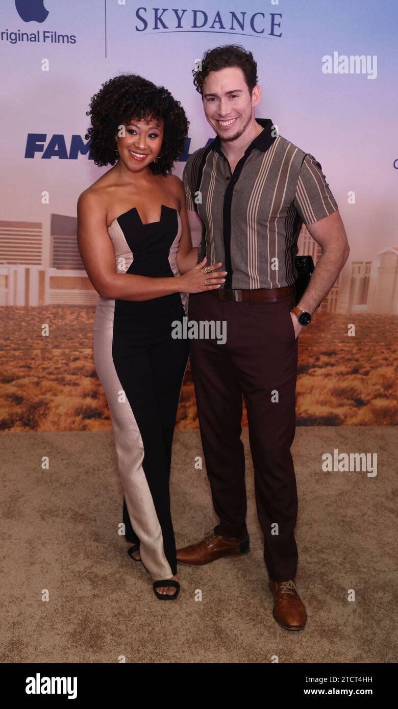 Las Vegas, United States. 13th Dec, 2023. Jessica Craig (L) and Kellen ...