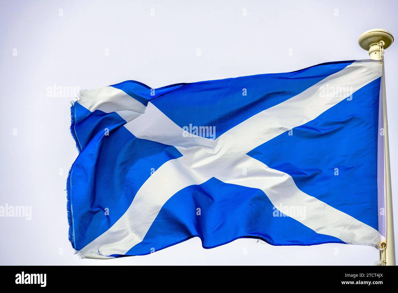 Flag of Scotland Stock Photo - Alamy