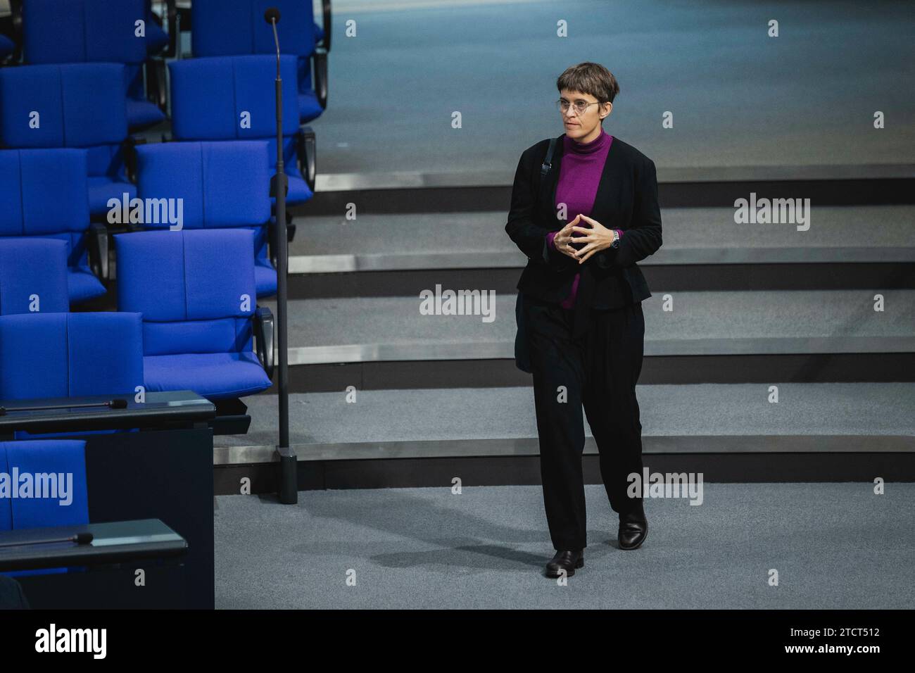 Berlin, Deutschland. 14th Dec, 2023. Anna Luehrmann (Alliance 90/The ...