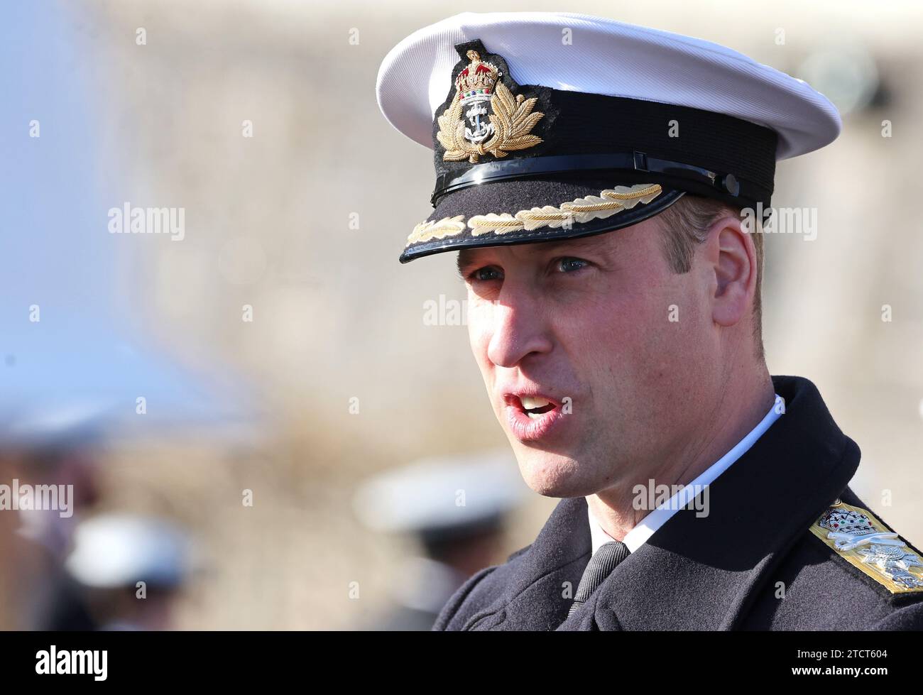 The Prince of Wales attends the Lord High Admiral's Divisions at the ...