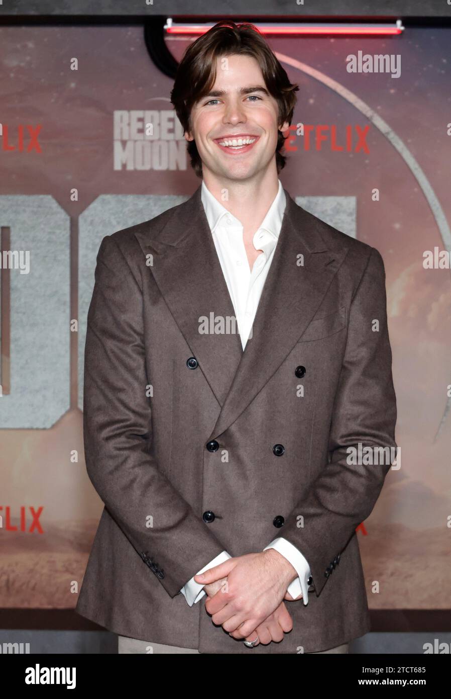 Hollywood, Ca. 13th Dec, 2023. Patrick Luwis at the LA Premiere of ...