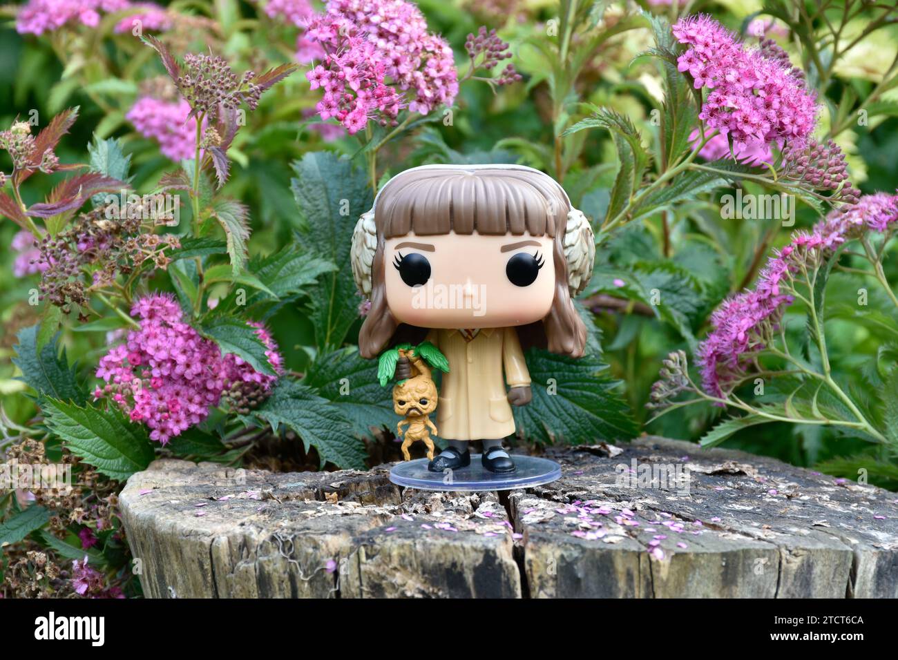 Funko Pop action figure of Hermione Granger with mandrake from movie ...