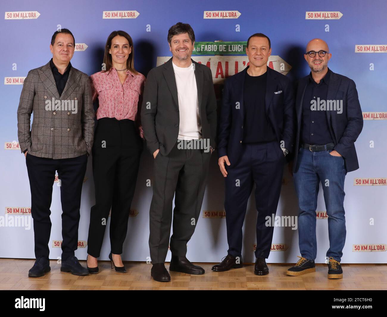 Rome, Italy. 14th Dec, 2023. Rome, St.Regis hotel, photocall film "50 ...