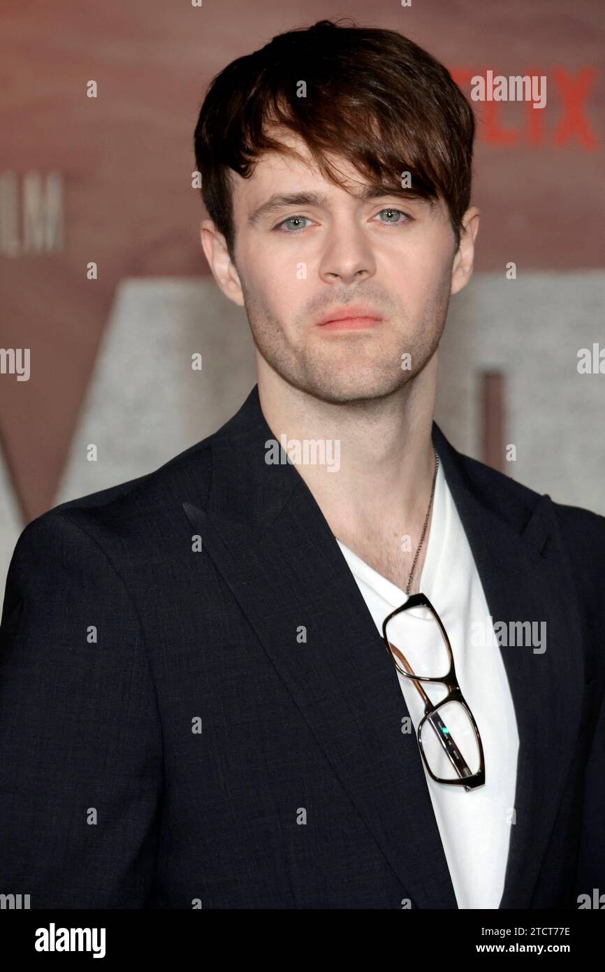 HOLLYWOOD, CA - DECEMBER 13: Joey Batey at the LA Premiere of NETFLIX ...