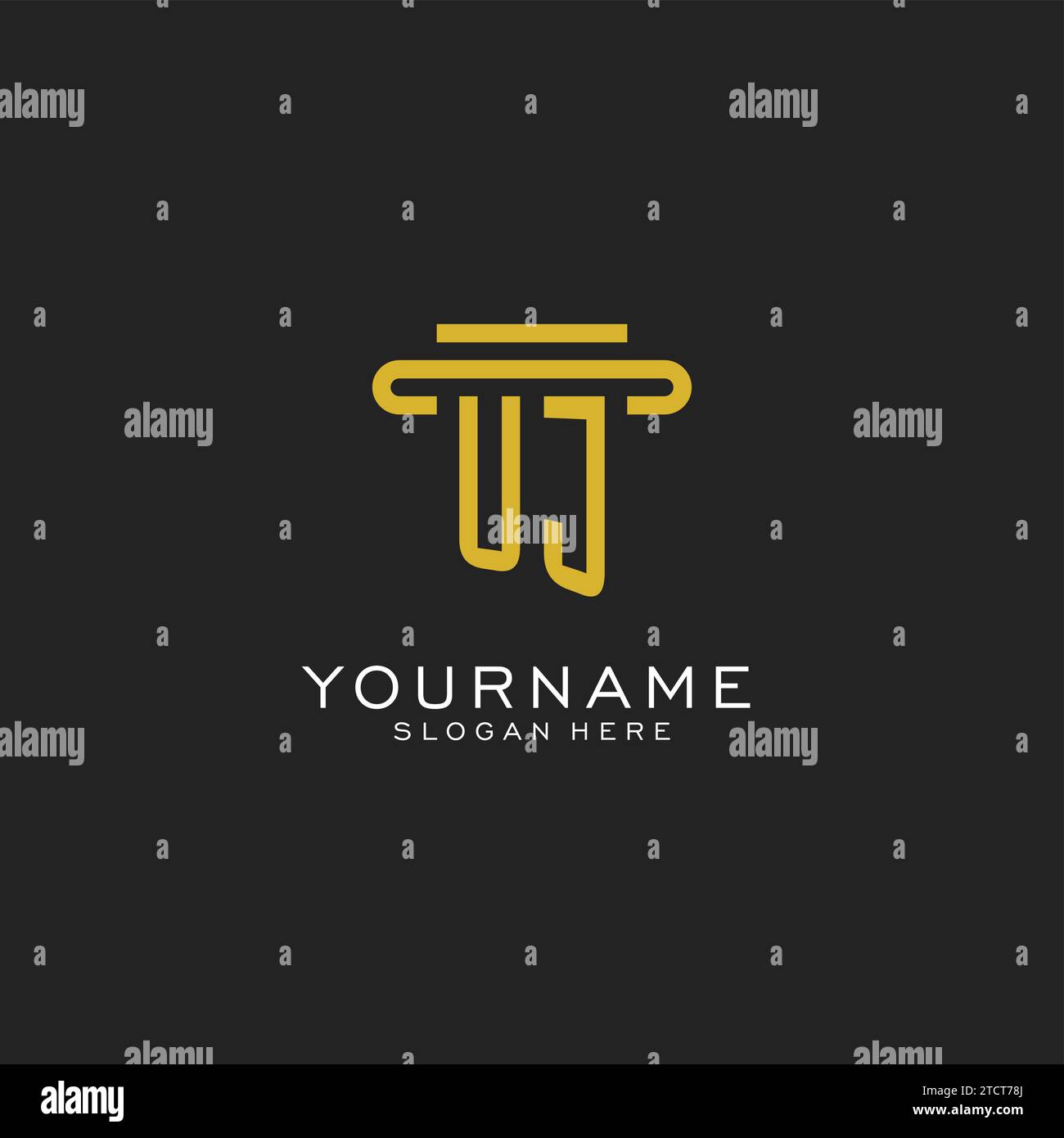 Letter uj logo hi-res stock photography and images - Alamy