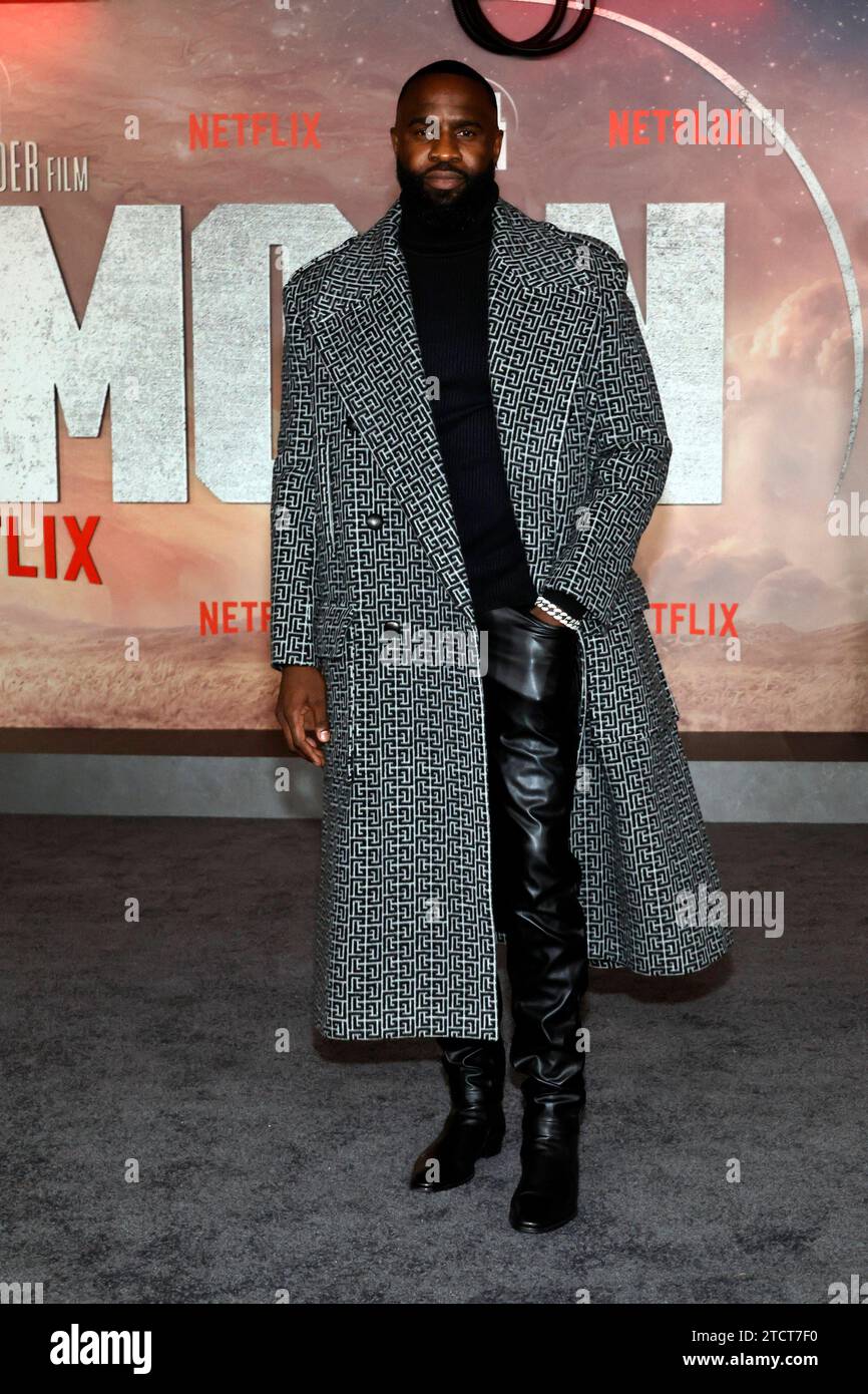 HOLLYWOOD, CA - DECEMBER 13: Terrence Terrell at the LA Premiere of ...