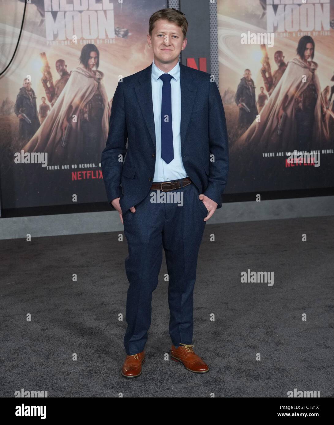 Los Angeles, USA. 13th Dec, 2023. Shay Hatten arrives at the Netflix's ...