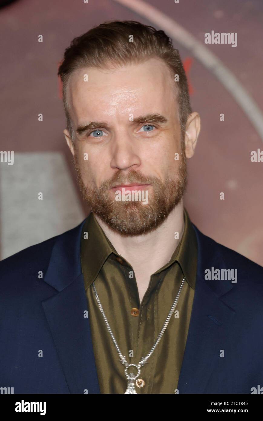 HOLLYWOOD, CA - DECEMBER 13: Thor Knai at the LA Premiere of NETFLIX ...