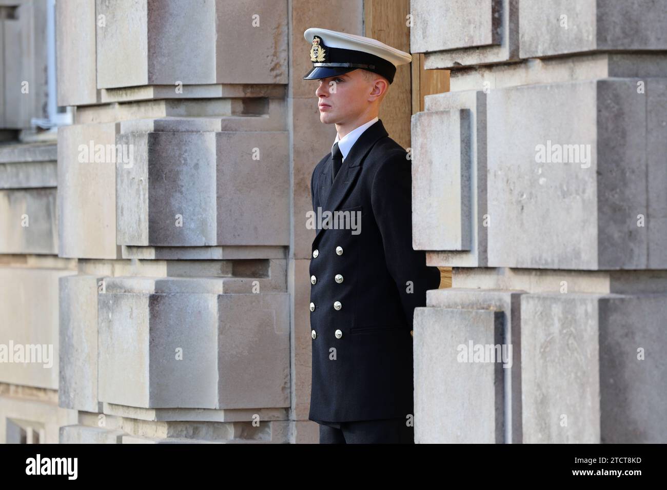 Royal Navy Cadets at the Lord High Admiral's Divisions at the Britannia ...