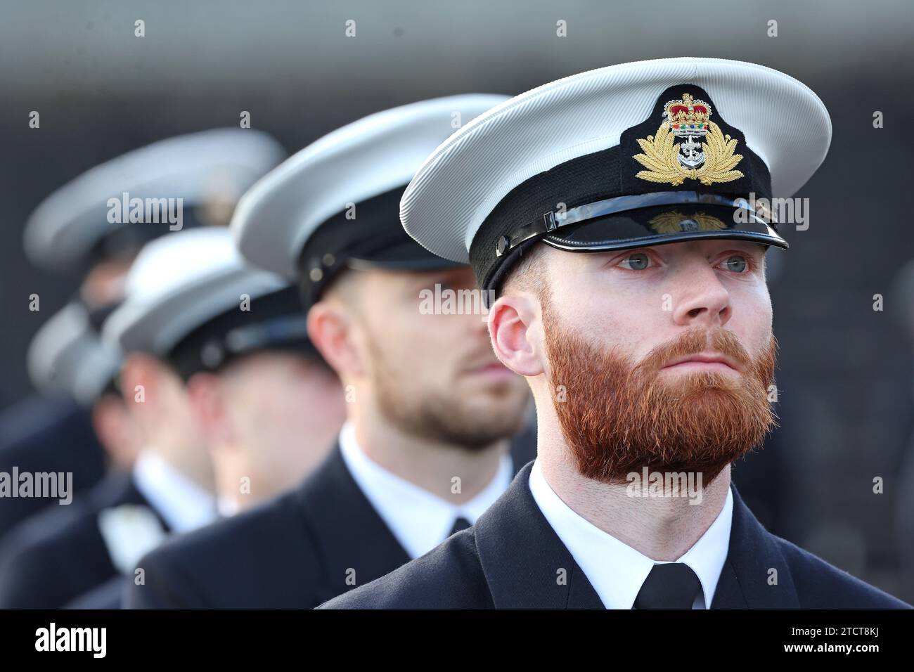 Royal Navy Cadets at the Lord High Admiral's Divisions at the Britannia ...