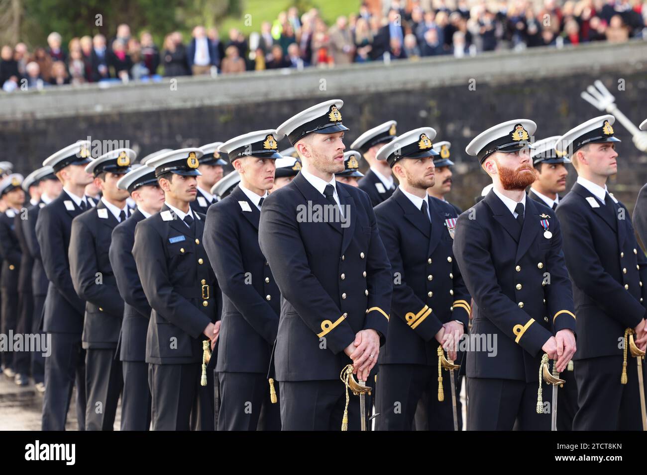 Royal Navy Cadets at the Lord High Admiral's Divisions at the Britannia ...