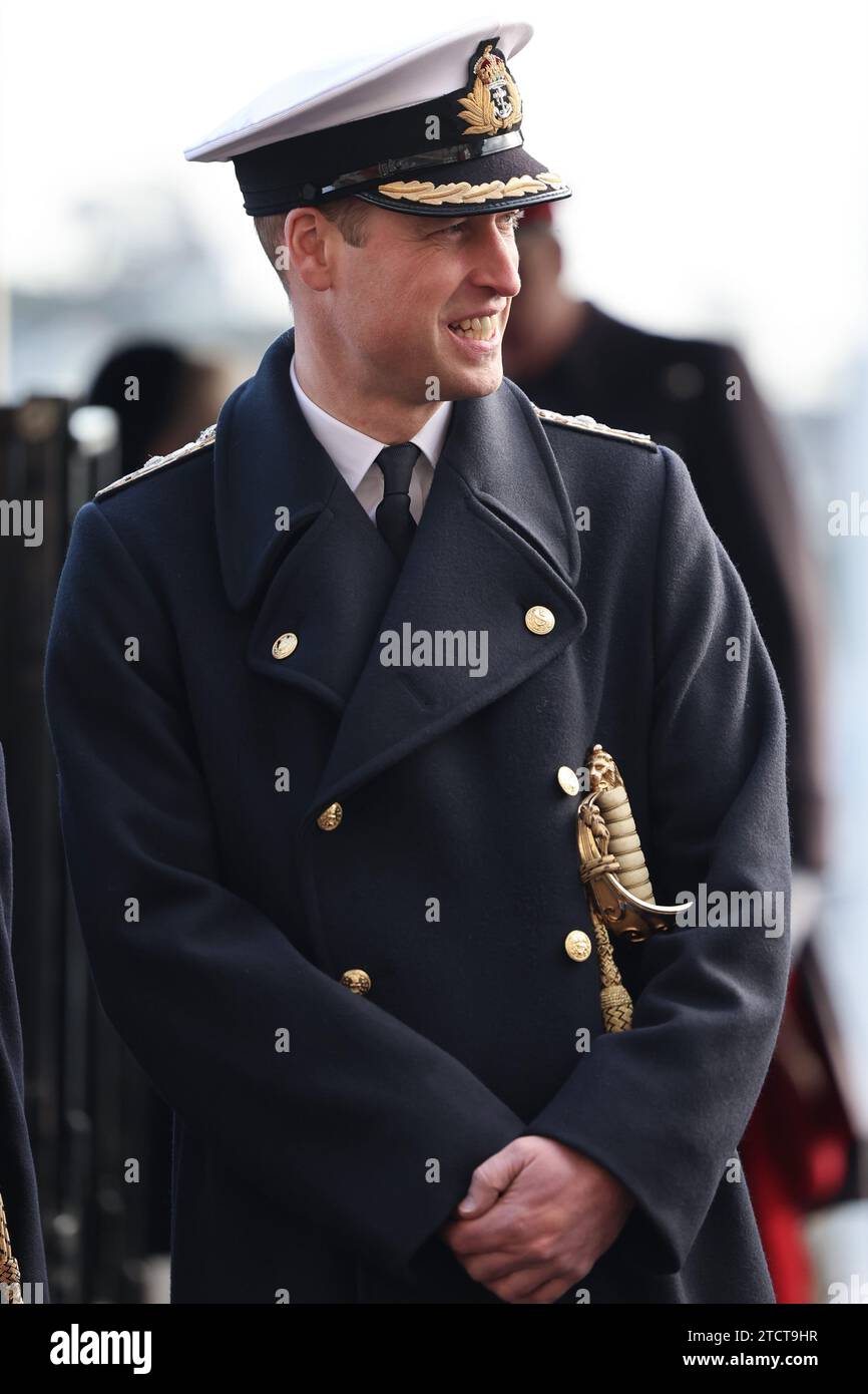 The Prince of Wales attends the Lord High Admiral's Divisions at the ...