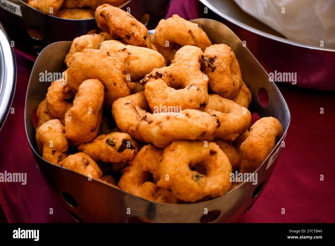 View of Medu Vada also known as Ulundu Vadai is a popular and ...