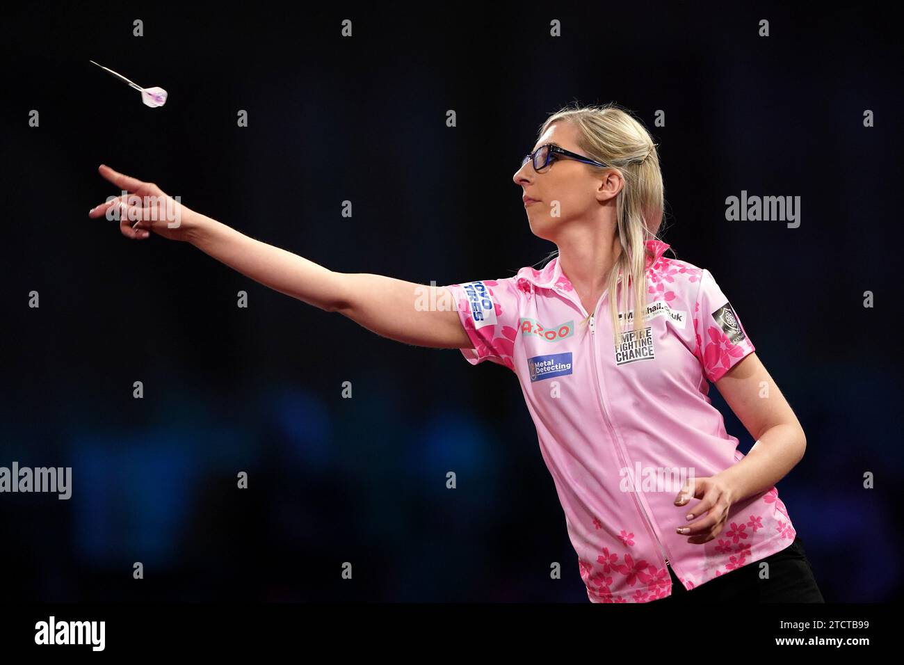 File photo dated 20/12/22 of Fallon Sherrock. Sherrock became darting ...