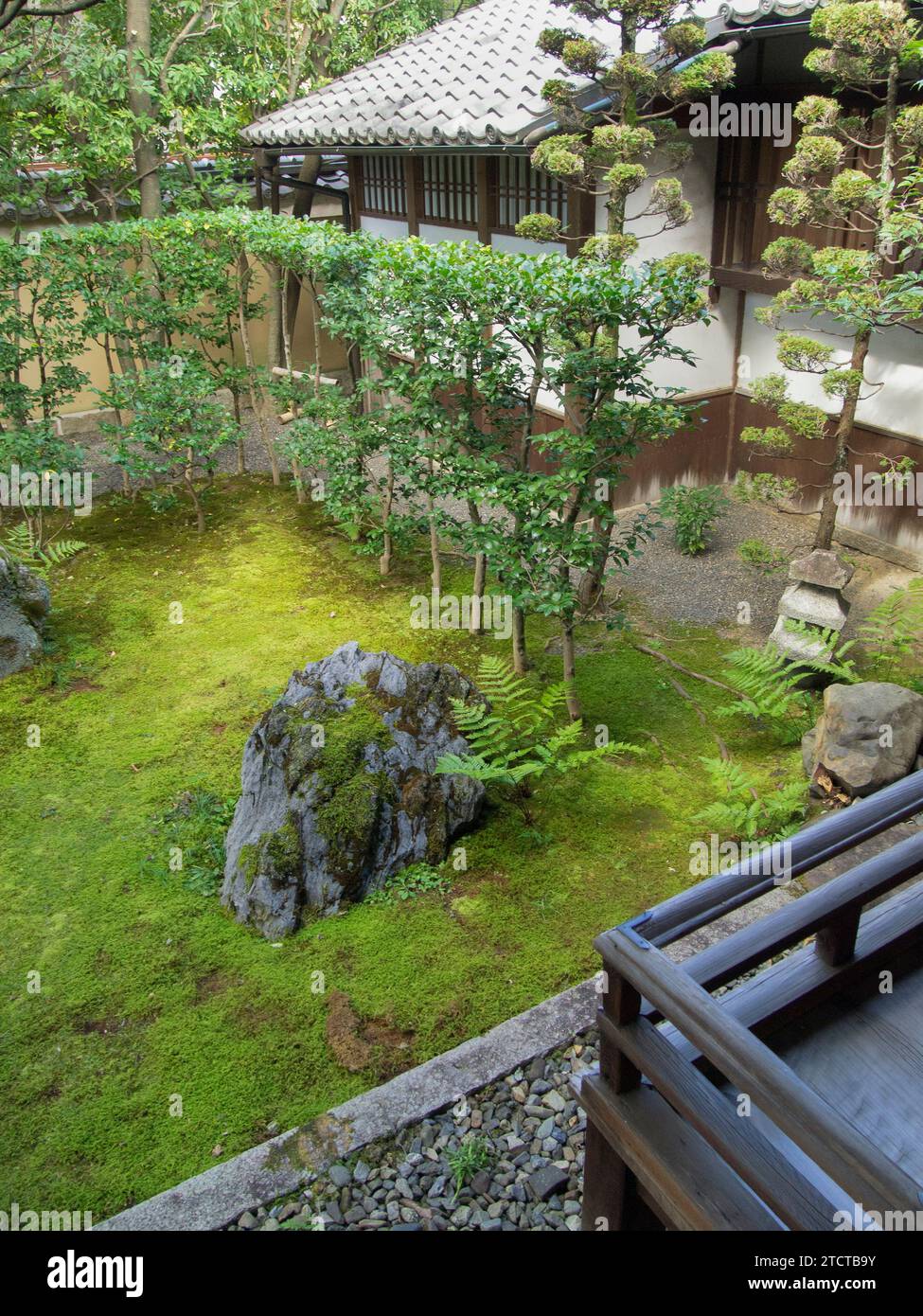 Shoden Eigen-in Temple at the head of Kenninji Temple at Kyoto Stock ...