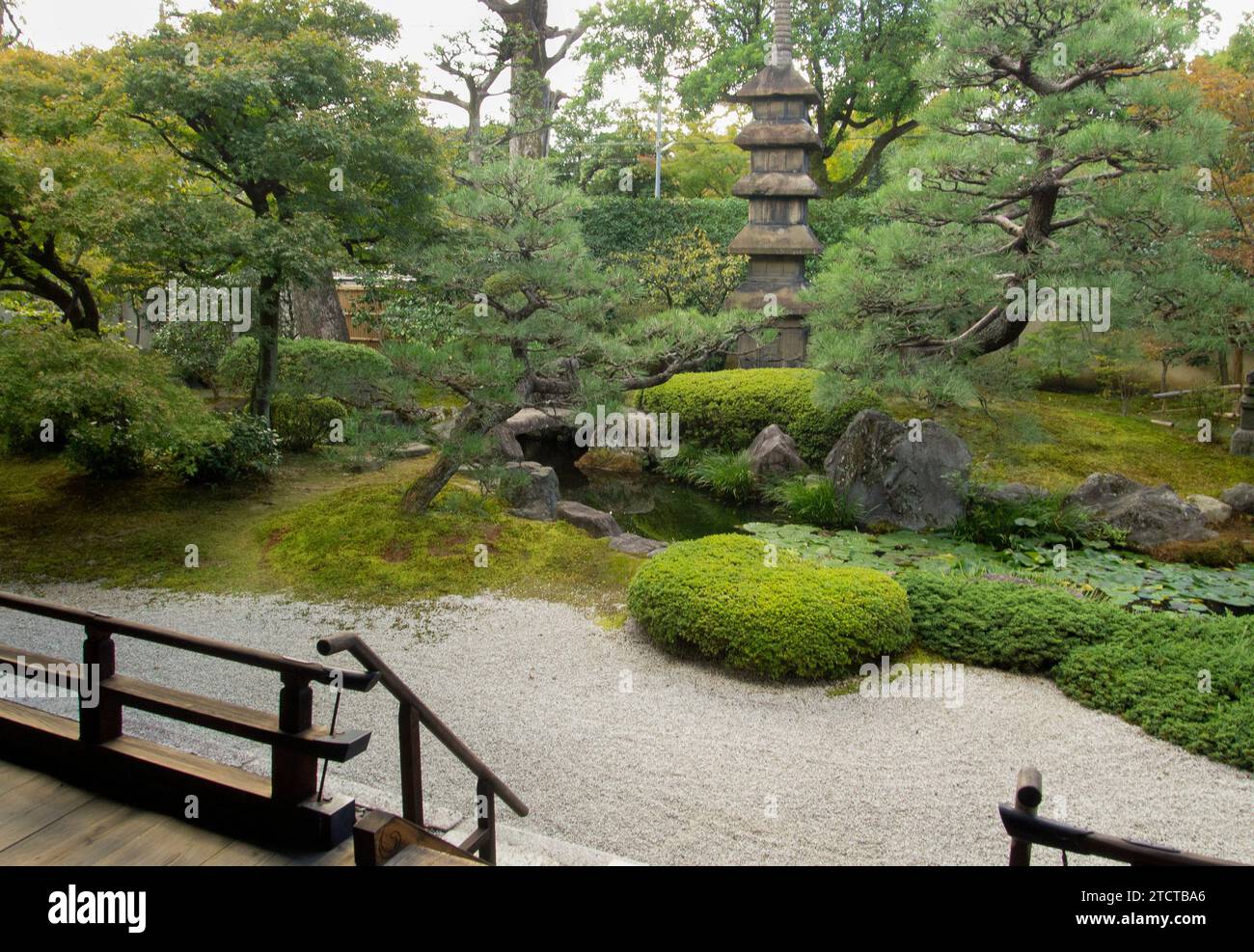 Shoden Eigen-in Temple at the head of Kenninji Temple at Kyoto Stock ...