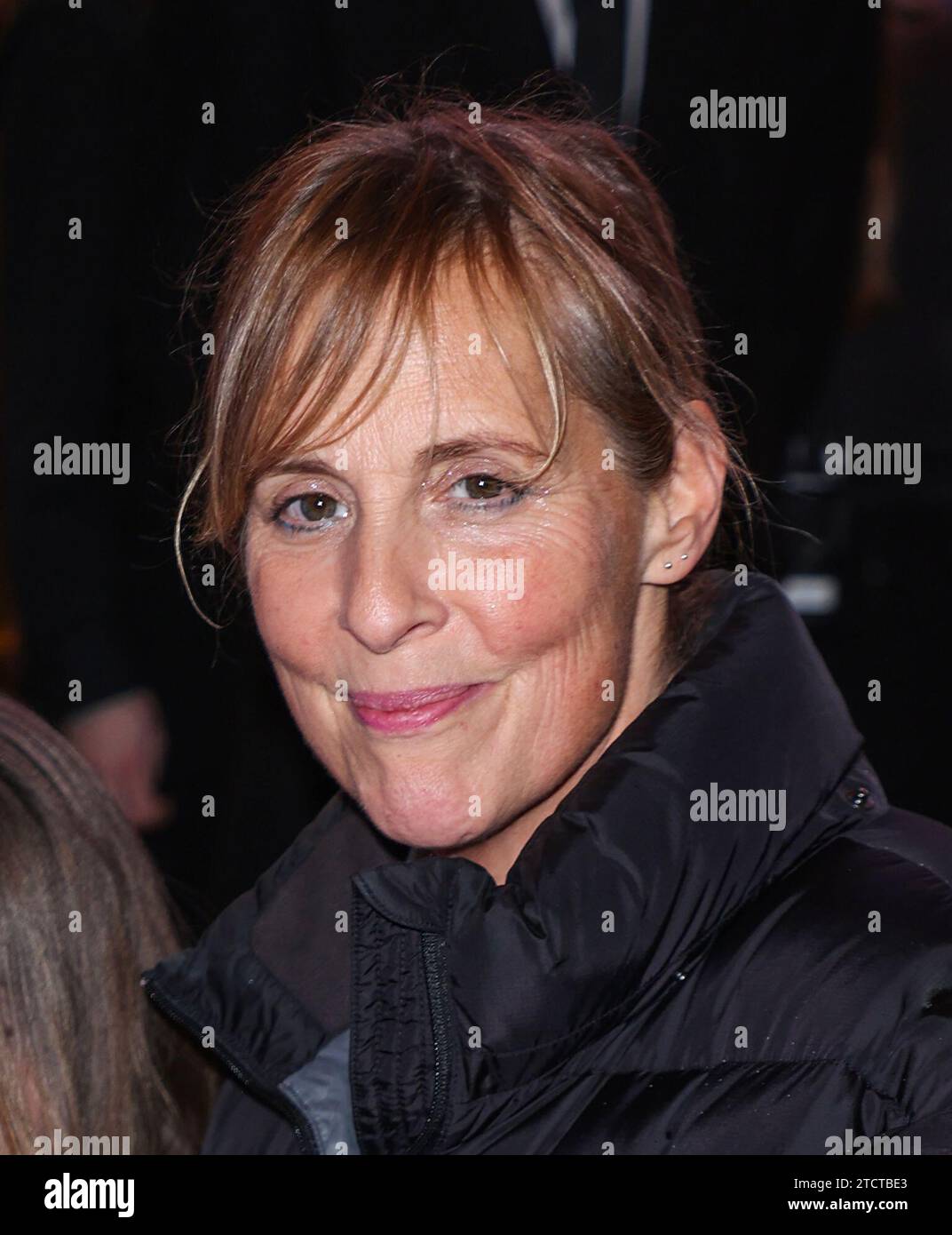 Mel Giedroyc attends the press night for the annual pantomime at the ...