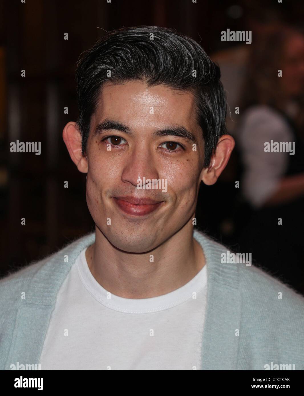 London, UK. 13th Dec, 2023. Christopher Chung attends the press night ...