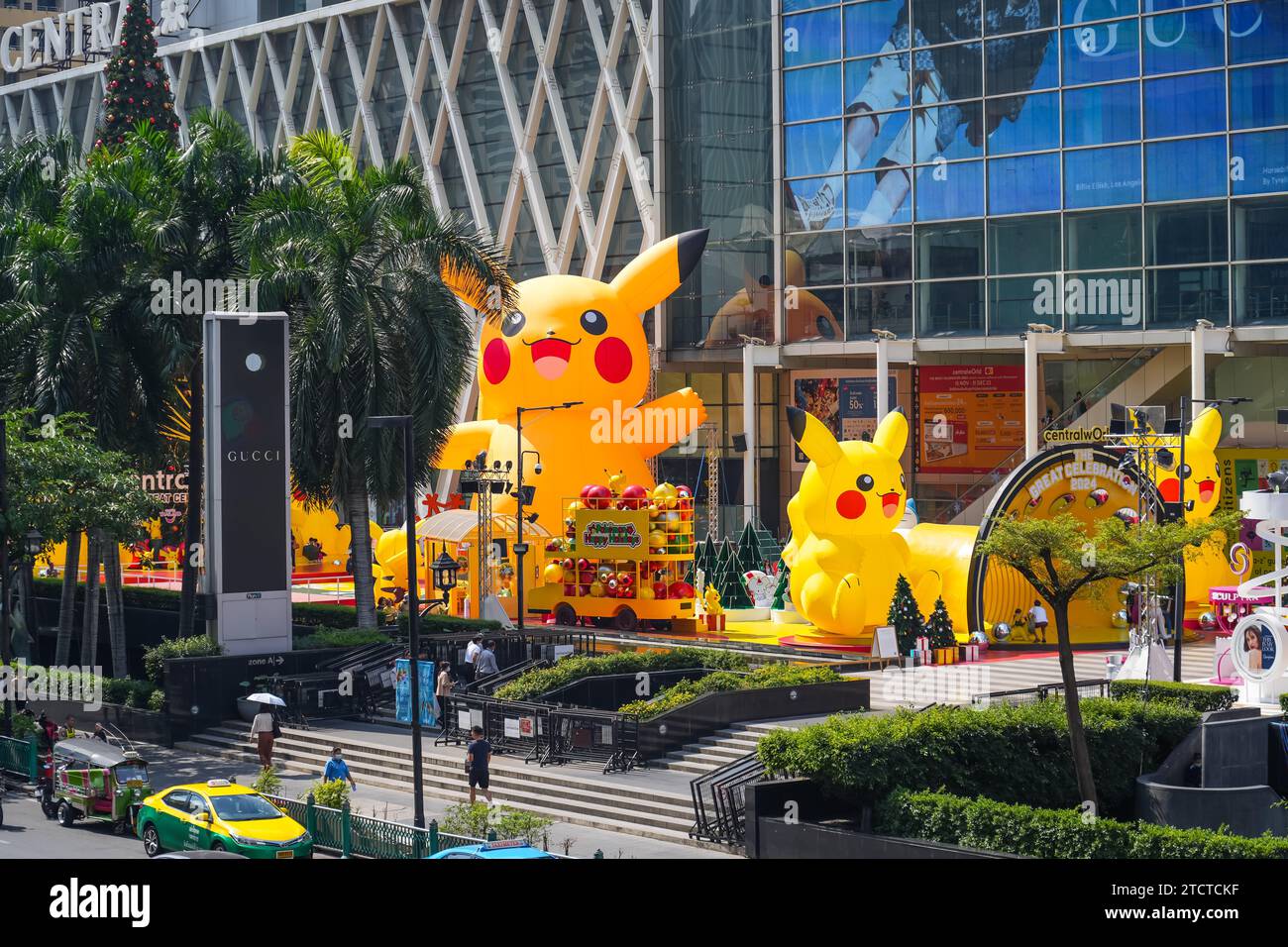 Pokemon Christmas Celebration square, fair, celebration at Central ...