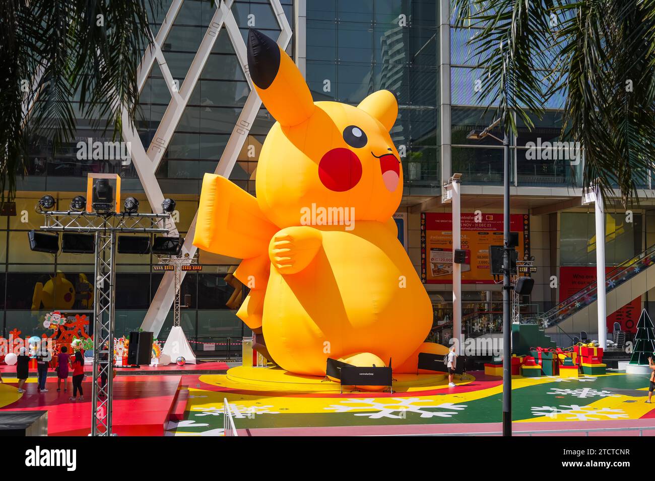 Pokemon Christmas Celebration square, fair, celebration at Central ...