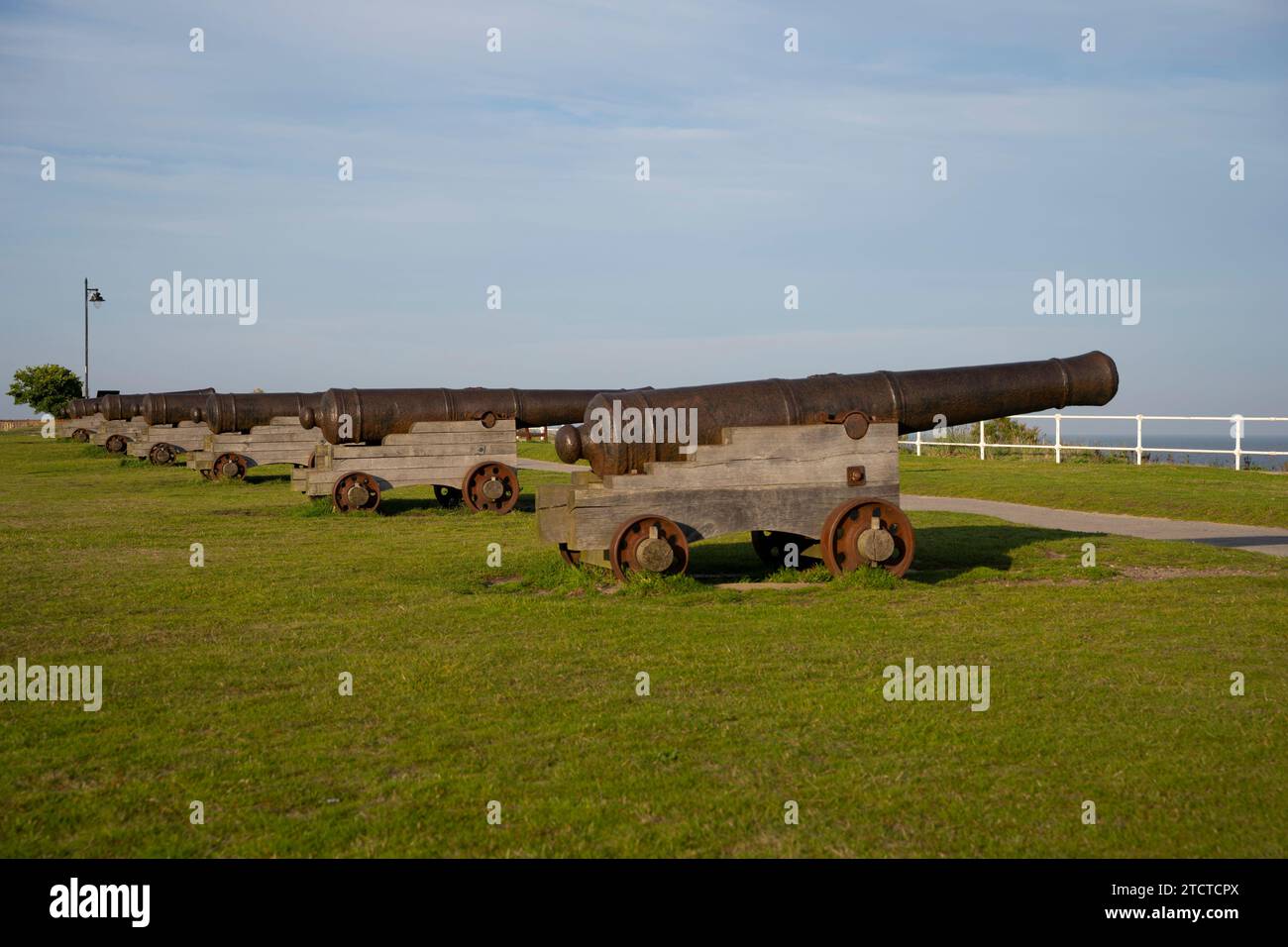 Gun Hill Cannons, Southwold, Suffolk, England, UK Stock Photo - Alamy