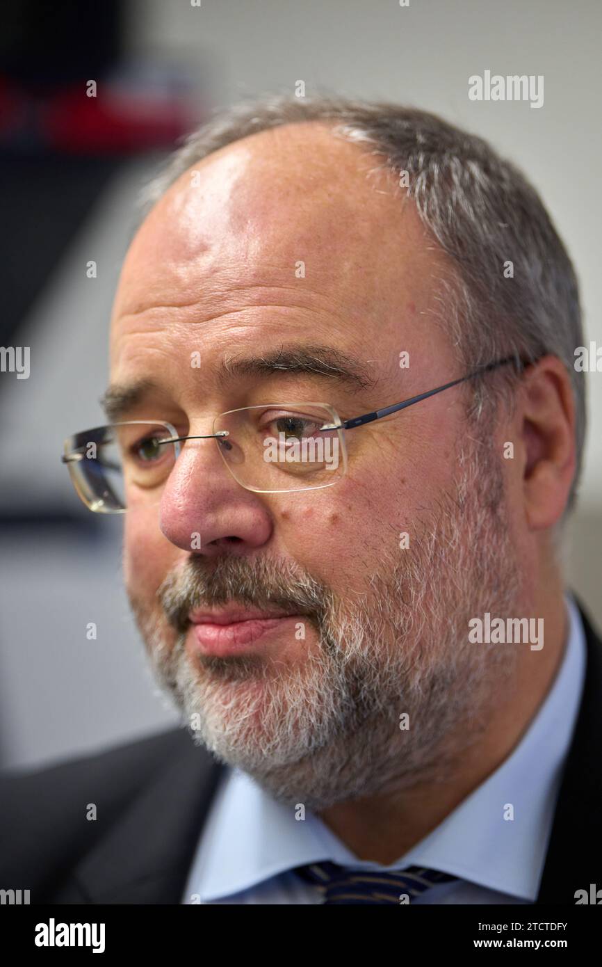 Koblenz, Germany. 14th Dec, 2023. Michael Hollmann, President of the ...