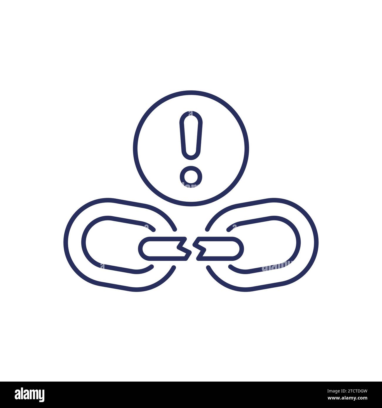 Broken apart Stock Vector Images - Alamy