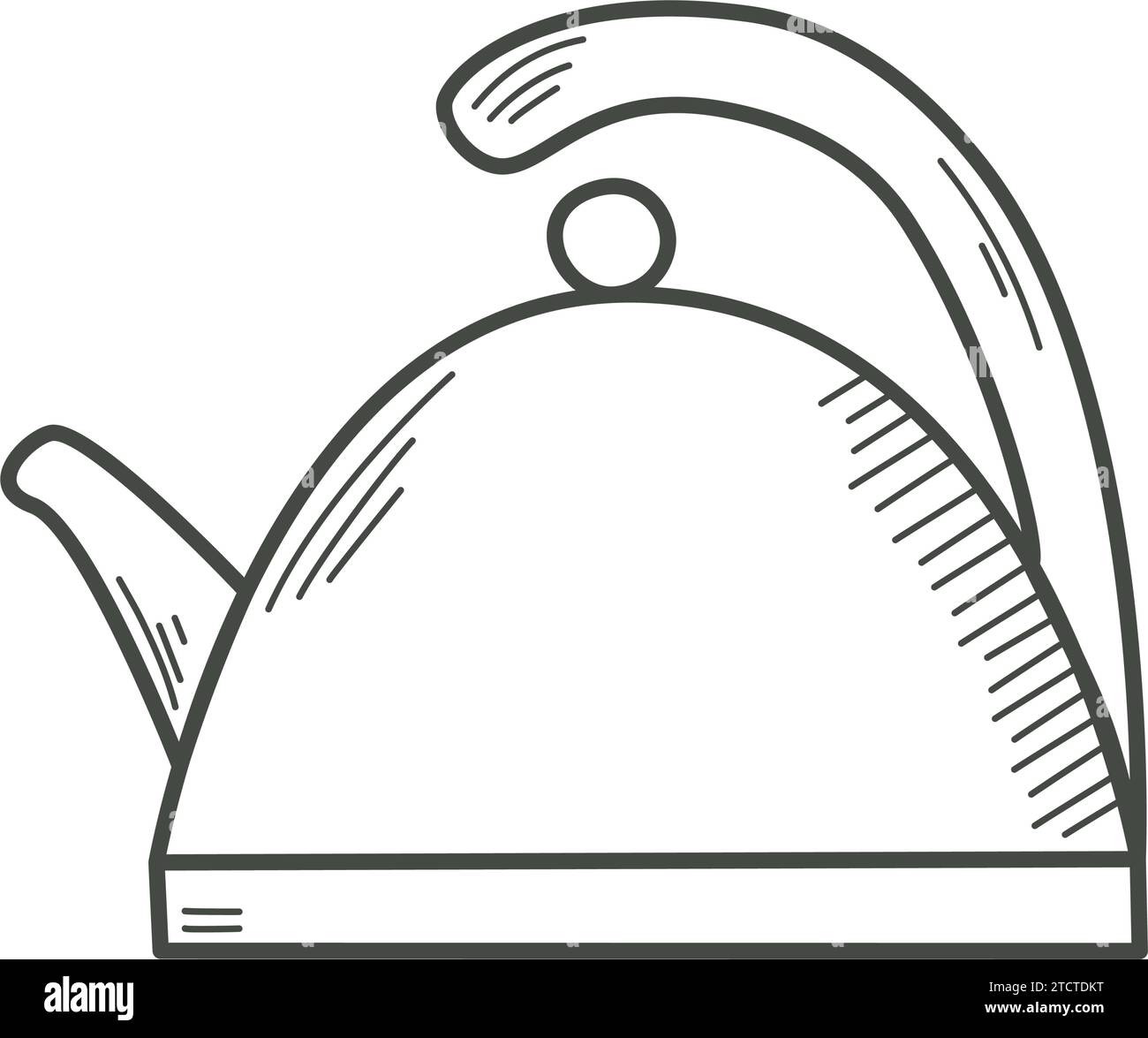 Teapot simple doodle sketch style clip art Stock Vector Image & Art - Alamy