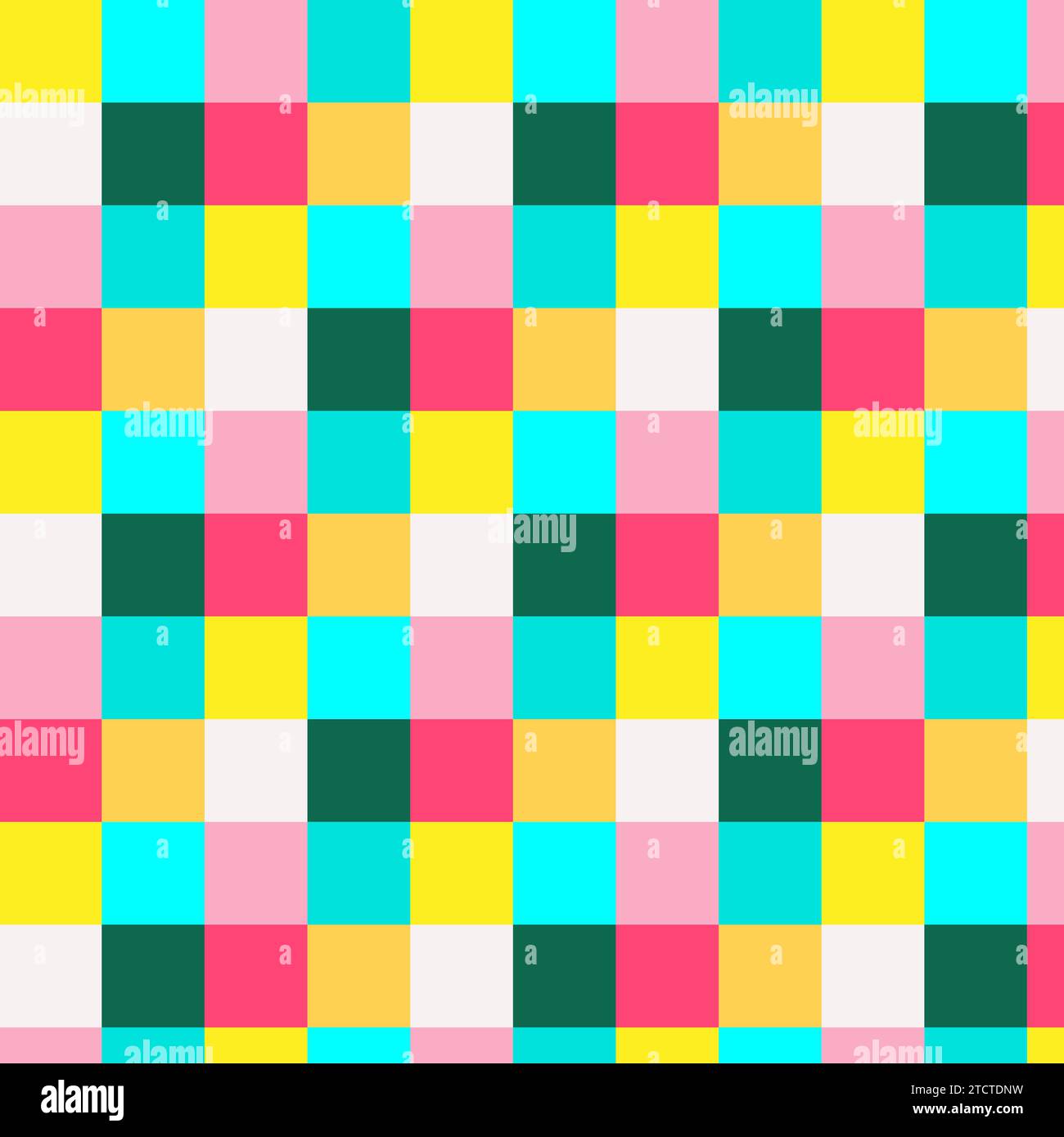 Trendy vector seamless pattern with dot pixel art y2k style vintage ...