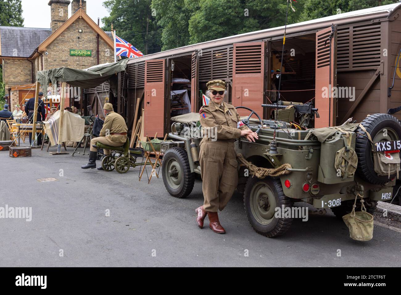 Back to the 40's Stock Photo - Alamy