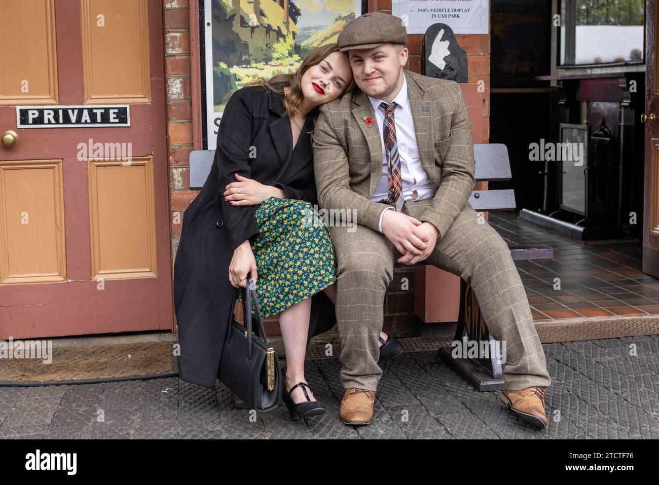 Back to the 40's Stock Photo - Alamy