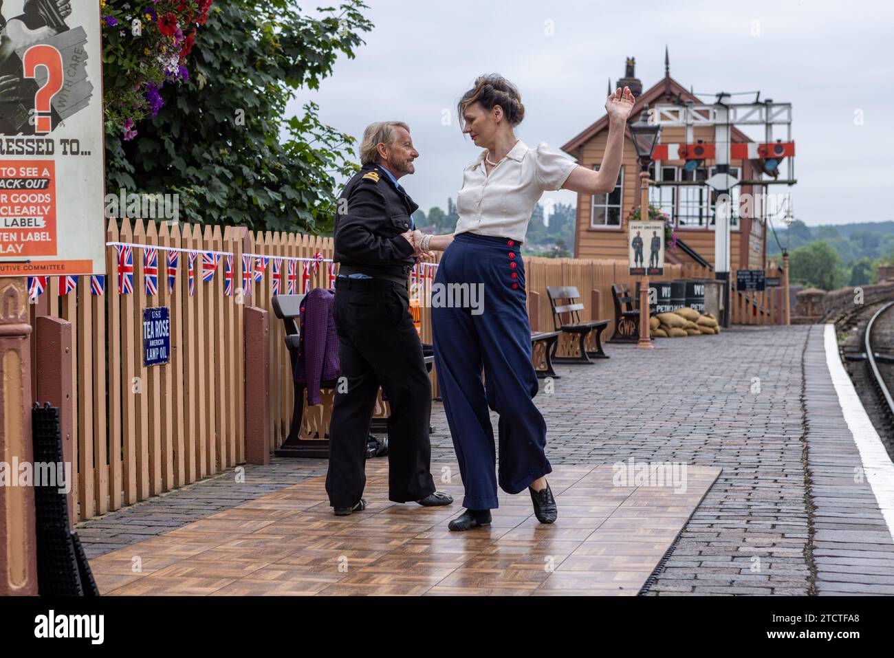Back to the 40's Stock Photo - Alamy