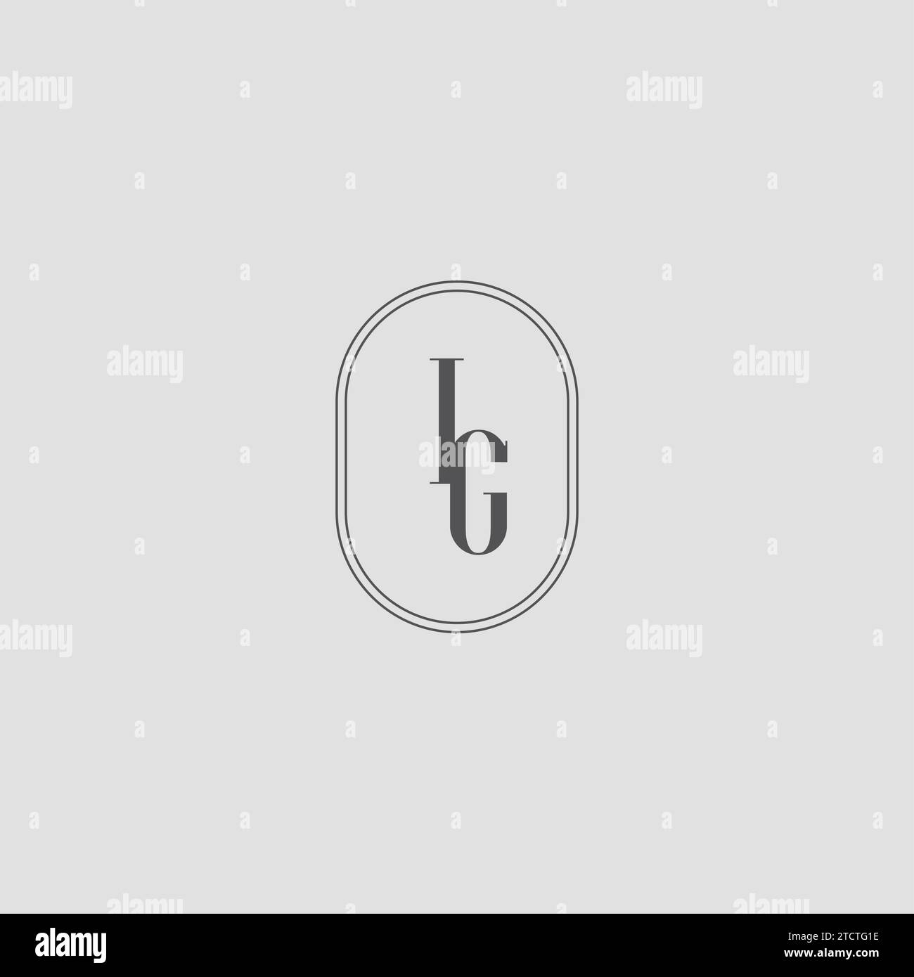 Initial IG wedding monogram logo design vector graphic Stock Vector ...