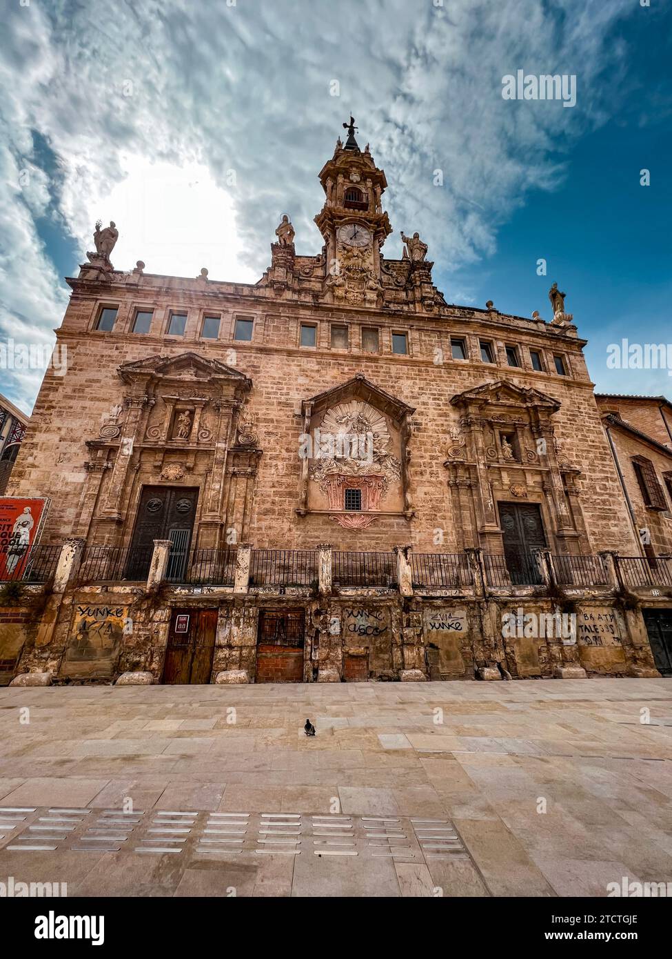 Valencia, Spain - SEP 3, 2022: Santos Juanes or Sant Joan del Mercat is ...