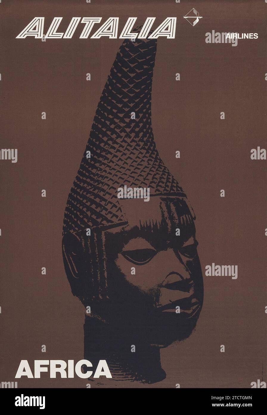 African tourist poster hi-res stock photography and images - Alamy