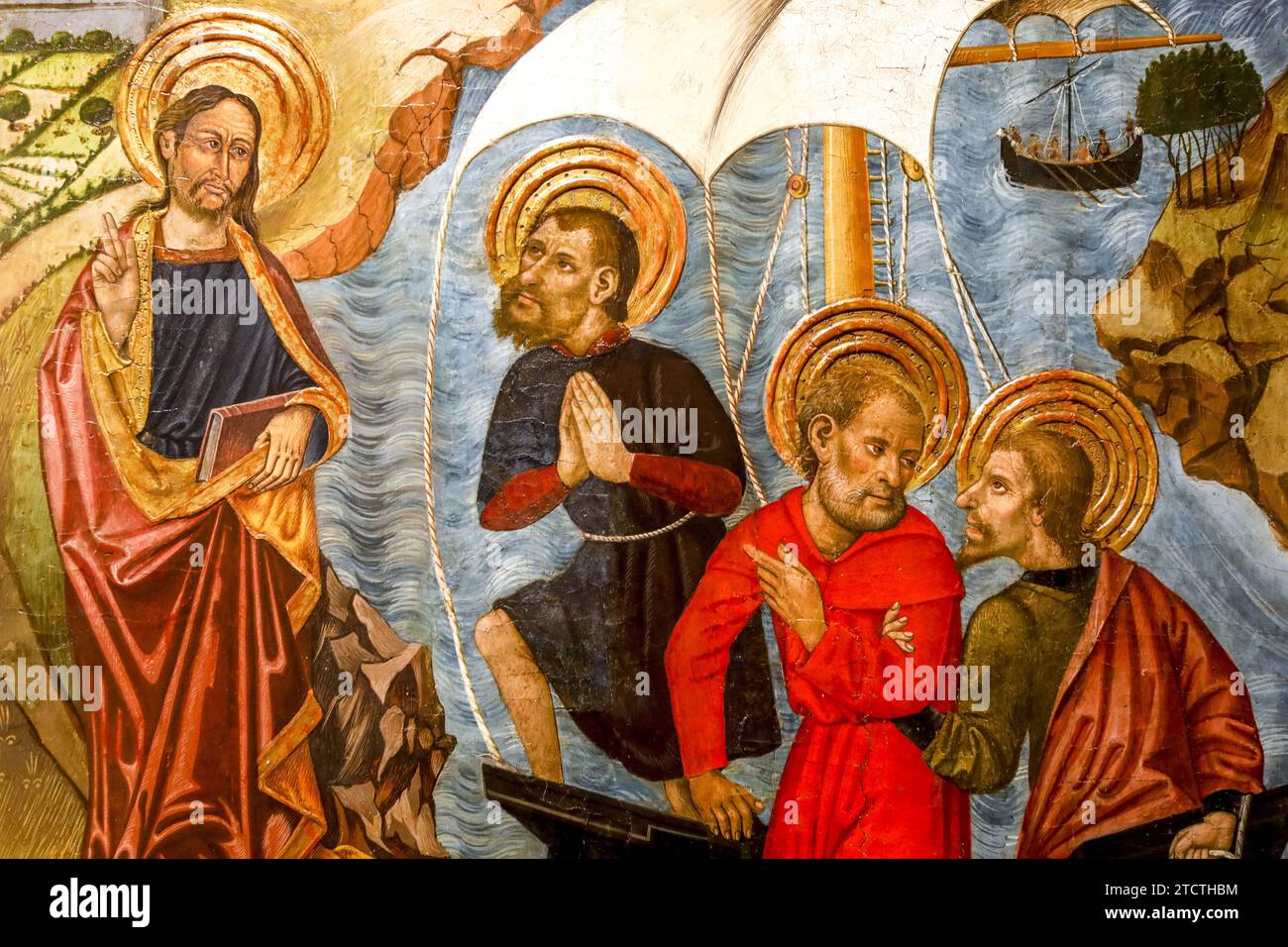 Maricel museum, Sitges, Spain Abadia workshop, Vocation of the holy ...