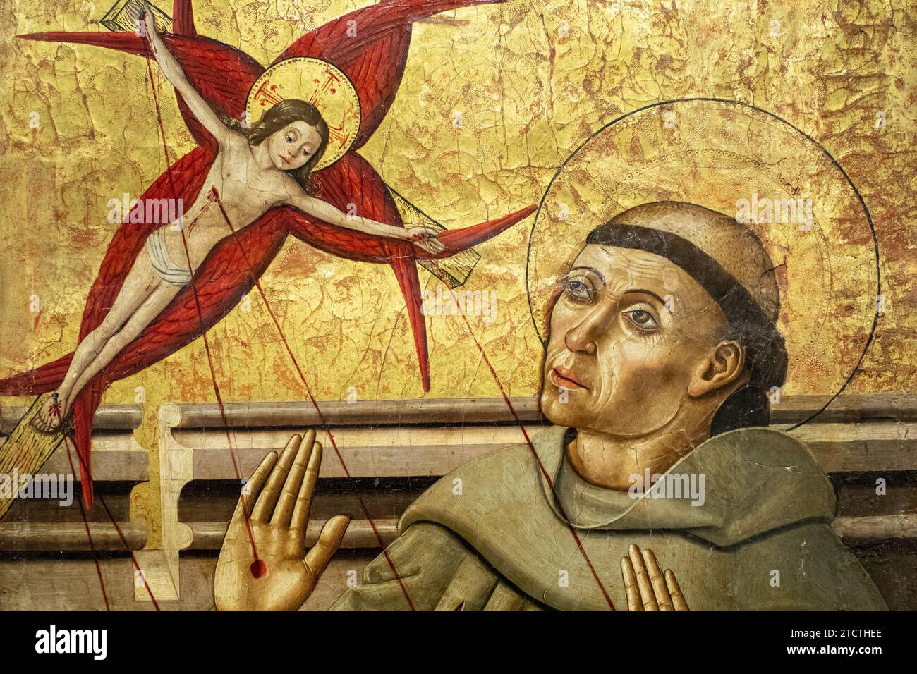 Maricel museum, Sitges, Spain Master of los Balbases (attributed), St Francis, late 15th/early ...