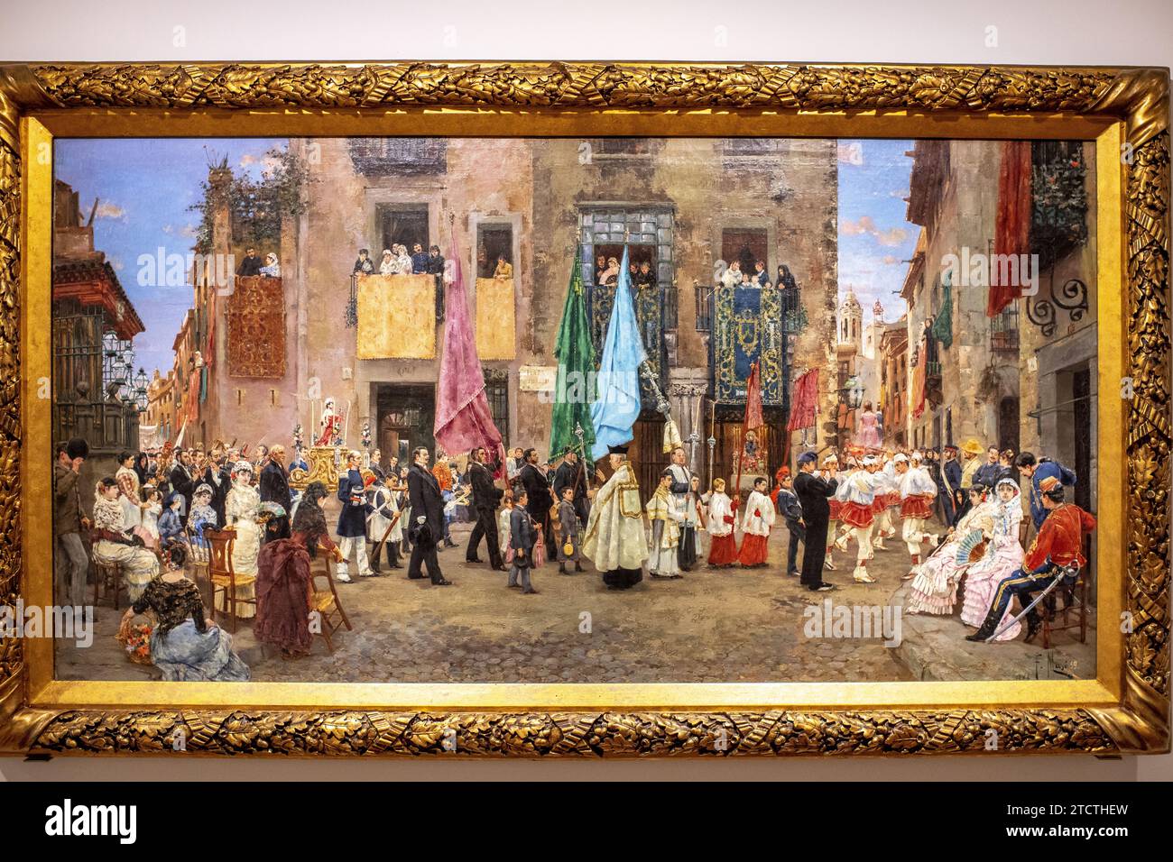 Christian religious procession painting hi-res stock photography and ...