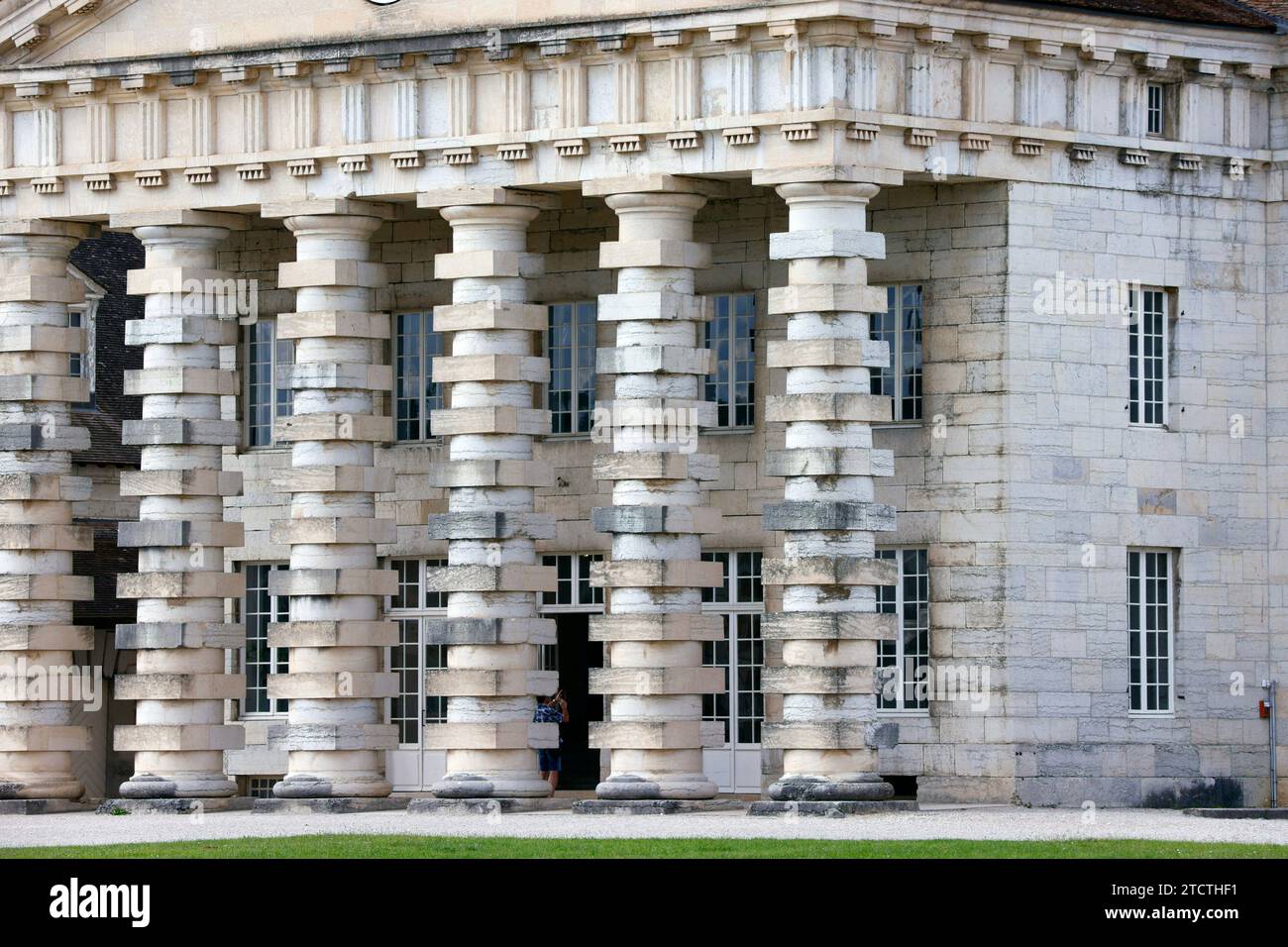 The Saline royale of Arc-et-Senans is a former factory for the ...