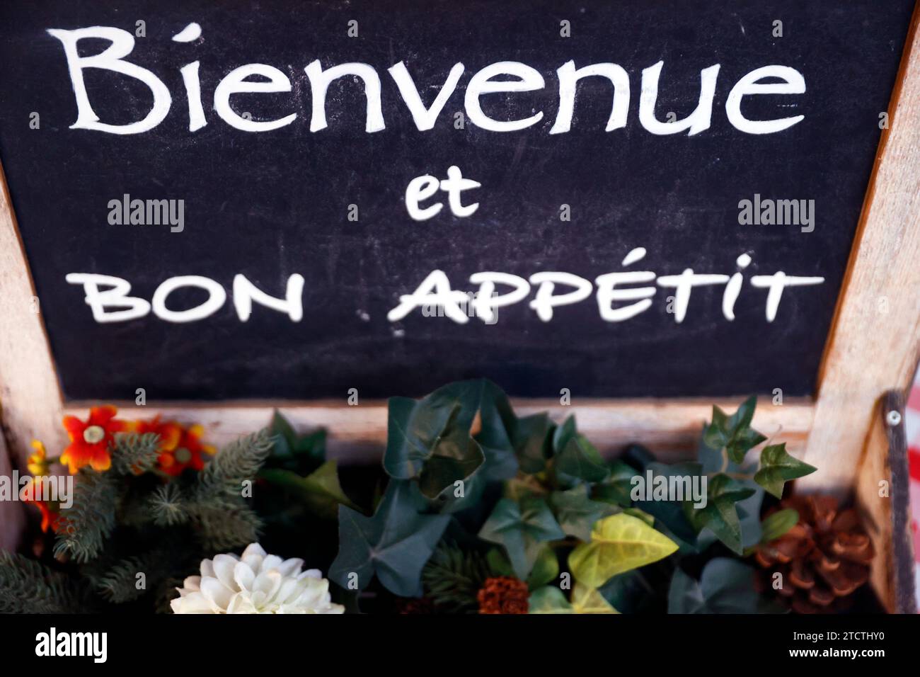 Bon appetit sign hi-res stock photography and images - Alamy