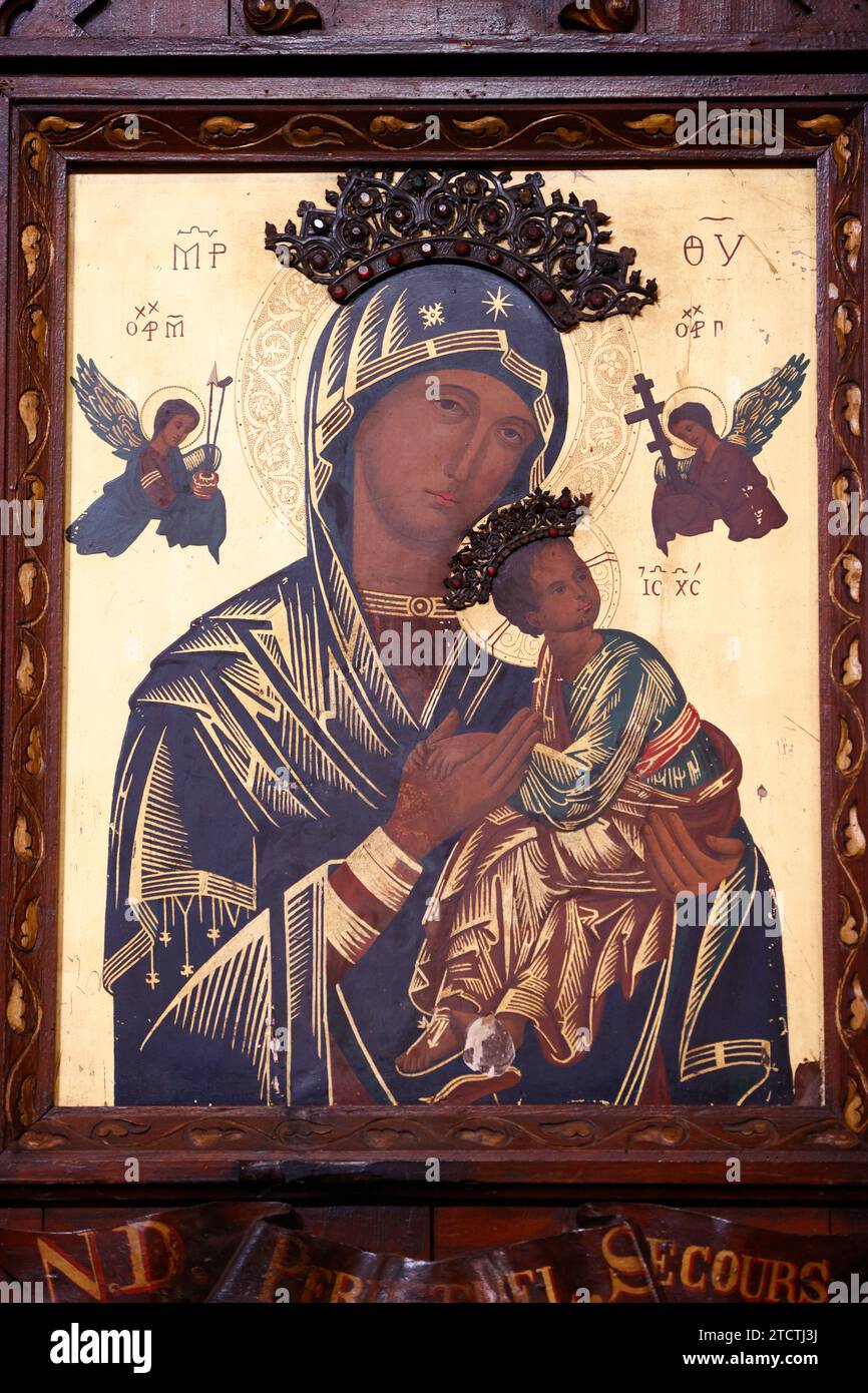 Saint Leonard church. Our Lady of Perpetual Help. Fifteenth-century ...