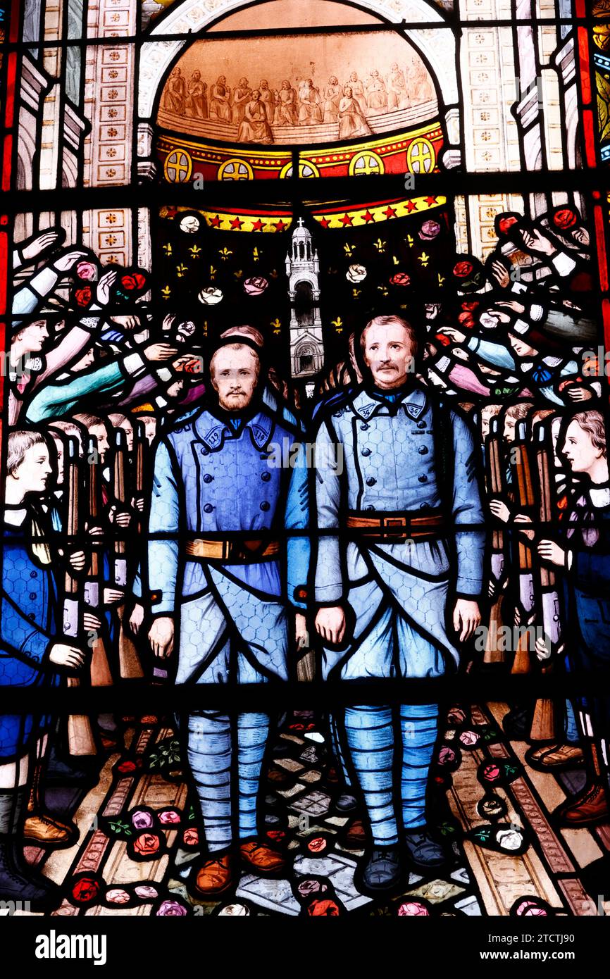 First world war stained glass hi-res stock photography and images - Alamy