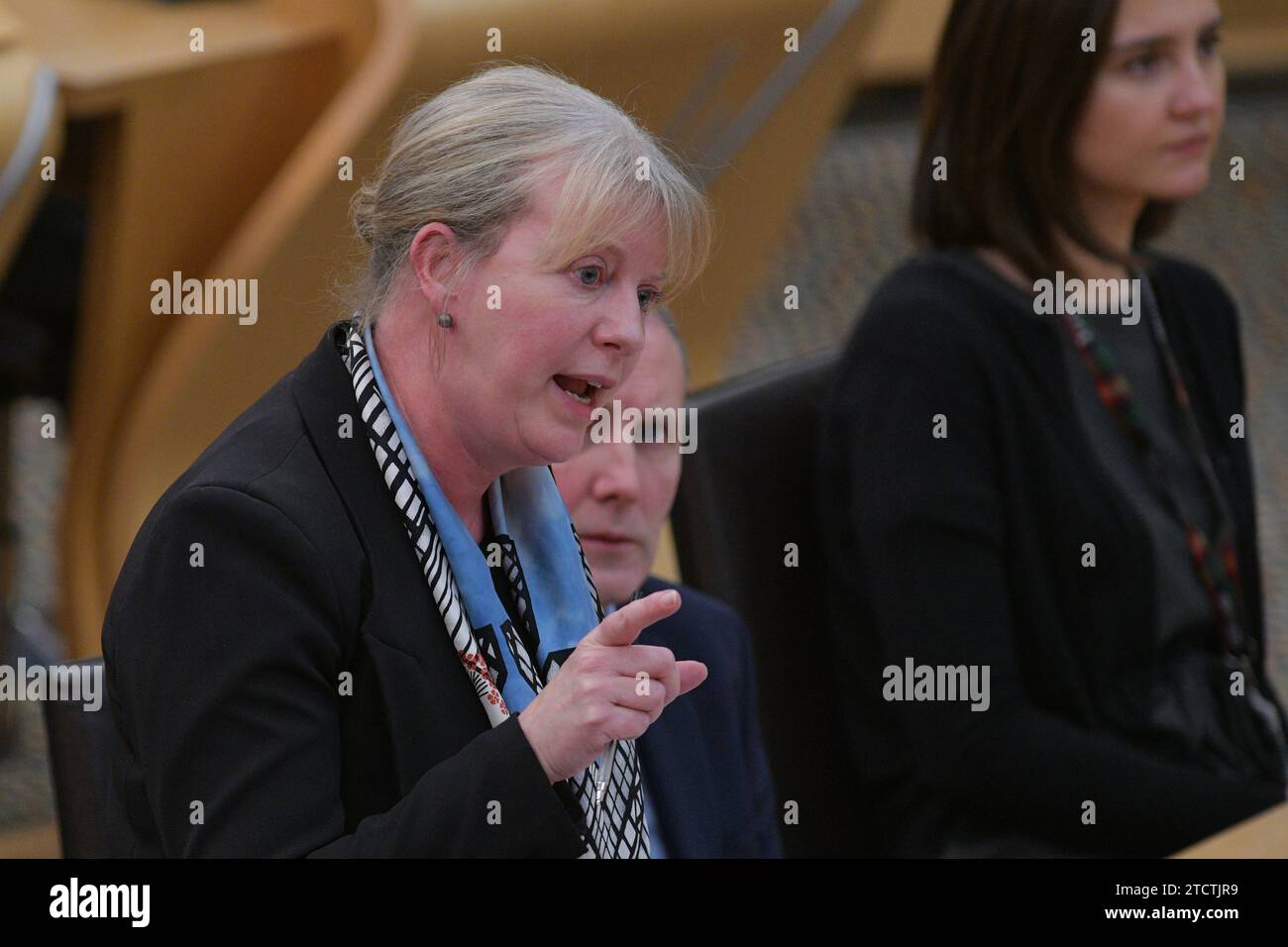 Edinburgh Scotland, UK 14 December 2023. Deputy First Minister Shona ...