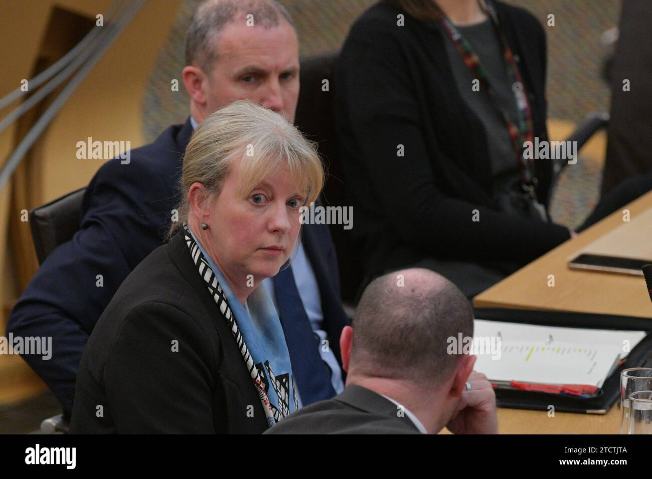 Edinburgh Scotland, UK 14 December 2023. Deputy First Minister Shona ...