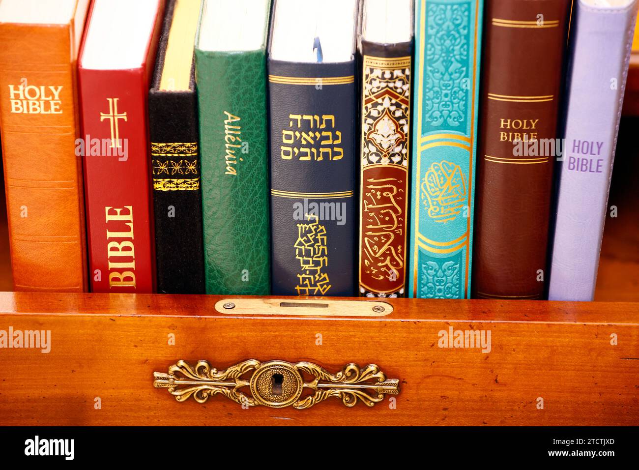 Christianity, Islam and Judaism. Bible, Quran and Torah. Interfaith or ...